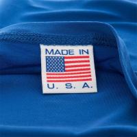 China American Flag Crafting Craft Art Fashion Woven Ribbon Ribbons Tag for Clothing Sewing Sew on Clothes Garment Embroidered Label for sale