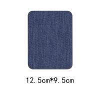 China Selizo 20 24 Pcs Iron-On Patches for Jeans Plastic Fabric Jean Patches Clothing Repair 10 Colors Logo Decoration Mainly Uniforms for sale