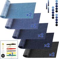 China Iron on Patches for Clothing Repair, Jean Patches for Inside and Outside, Sew on Iron on Denim Patches for Jeans Kits for sale