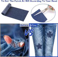 China Iron on Patches for Clothing Repair, Jean Patches for Inside and Outside, Sew on Iron on Denim Patches for Jeans Kits for sale