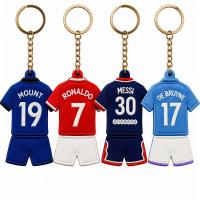 China Customized Embroidery Large Pattern for System Complete Seamless Exquisite 3D Rubber Edging Lightweight Carabiner Keychain for sale