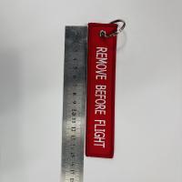 China Custom Embroidered Patch 3d Keychain Chinese Products Car Keychain with Jet Tags Other Key Chains for sale
