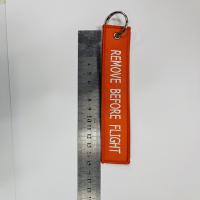 China Custom Embroidered Patch 3d Keychain Chinese Products Car Keychain with Jet Tags Other Key Chains for sale