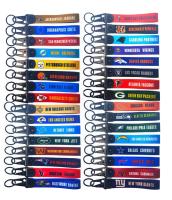 China WS Custom Embroidery Felt Logo Jet Tag Keychain Silk Screen Printing Motorcycle Car Anime Key Tags for sale