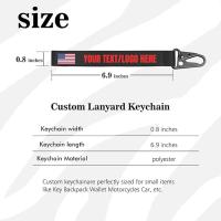China WS Custom Embroidery Felt Logo Jet Tag Keychain Silk Screen Printing Motorcycle Car Anime Key Tags for sale