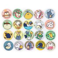China Hot Sale High Quality 25mm Diameter Pin Button Badge Plated Technics for Uniforms for sale