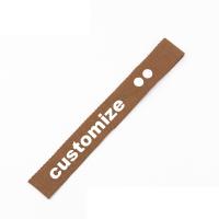 China Luggage Registration Tag Luggage Bag Nameplate Embroidered Label  Anti Loss Streamer Single Side and Double Side Embroidery for sale