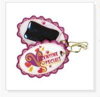 China Wholesale Tags Key Chain Fabric Custom Woven Keychain Embroidery Letter Logo Keychain Accessories for sale