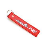 China Free Sample Fabric Key Chain Custom Embroidered Aviation Key Chain Embroidery Keychain for sale