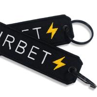 China Work Permit Brand Mobile Phone Printing Lanyards Good Material Hanging Rope Student ID Embroidered Lanyards for sale