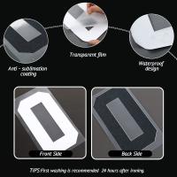 China Team Uniform Sports T-Shirt Heat Transfer Patches With Soft Iron Jersey Numbers 0-9 for Football Basketball Baseball for sale