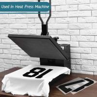 China Team Uniform Sports T-Shirt Heat Transfer Patches With Soft Iron Jersey Numbers 0-9 for Football Basketball Baseball for sale