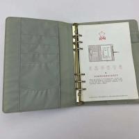 China Hot Sale Fabric Cover Notebook With Embroidery Office Supplier Notebook Customization With Customizable Patterns for sale