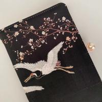 China Embroidery Cover High-End Leather Notebook Hardcover Pu Leather Cover With Fancy Embroidery for sale