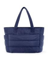 China Fashionable Polyester Lightweight Ladies Handbag New Design Puffy Tote Bag for Travel Work GYM for sale