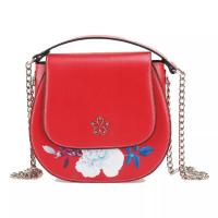 China Flower Printed PU Shoulder Bag for Women Factory Supply of High Quality Fashion Handbags 50 Hand Bag Custom Logo Cover Canvas for sale
