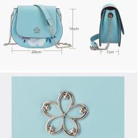 China Flower Printed PU Shoulder Bag for Women Factory Supply of High Quality Fashion Handbags 50 Hand Bag Custom Logo Cover Canvas for sale