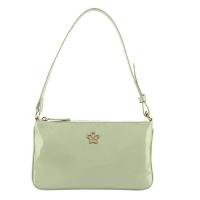 China Factory Wholesale Fashion Ladies Underarm Handbag Solid Color PU Leather Handbag for sale