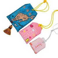 China Woven Animal Pattern Japanese-style Embroidery Fabric Hanging Decorations Keychains & Lucky Bags for sale