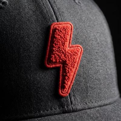 China Factory Custom Glitter Iron-On Embroidery Patch Hot Selling Disneypark Logo Chenille Patches Embroidered Fabric Style for sale