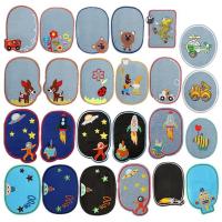 China Denim Iron on Patches Inside & Outside Strong Glue Denim Repair Patch for Jeans Jacket Denim Mending and Decorating, Blue for sale