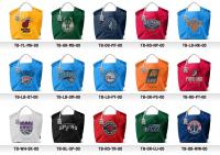 China Customizable Lightweight Handbags Various Designs Canvas Drawstring Flap Bags Two Straps Zipper Stylish Embroidery Patterns for sale
