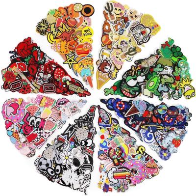 China Free Custom Sample Heat Press Iron on Logo Embroidery Letter Chenille Letters Patches for Hoodie for sale
