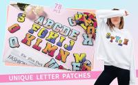 China Wholesale Embroidery Letter Chenille Custom Iron on Patches Embroidered God Is Good Chenille Patches for Clothing for sale