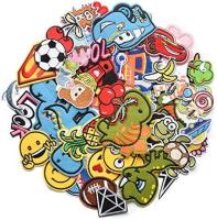 China Iron on Patches for Girls, Embroidered  On/Iron on Patches Applique for Clothes, Dress, Hat, Jeans, Pant, Shoe,Bags for sale
