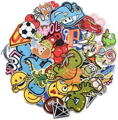 China Iron on Patches for Girls, Embroidered  On/Iron on Patches Applique for Clothes, Dress, Hat, Jeans, Pant, Shoe,Bags for sale