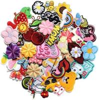 China Iron on Patches for Girls, Embroidered  On/Iron on Patches Applique for Clothes, Dress, Hat, Jeans, Pant, Shoe,Bags for sale