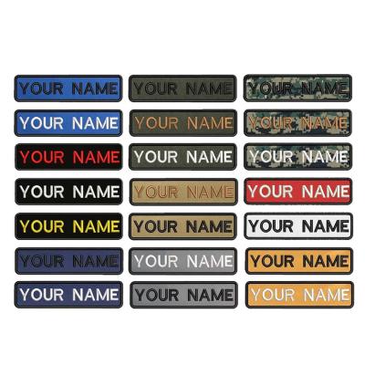 China Custom Morales Tactical Badge Patches Name Logo Embroidered Hook Loop/ System Fabric Sequins Decoration Clothes/Garments for sale