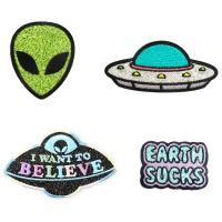 China WS Large Logo Design 3D Embroidery Patch Chenille Glitter Patches with Embroidery on Fabric for Hat & Clothing for sale