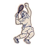 China Best Seller Iron-On Glitter Embroidery Patches Large Logo Animal Letter Patches 3D Clothing Wholesale Cheap Mascot Patches for sale
