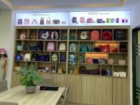 China Dumpling-Shaped Ladies RFID Wallet Wrist Strap Easy Carrying Linen Polyester Lining Long Zipper Closure Coin Purse Anti-Theft for sale