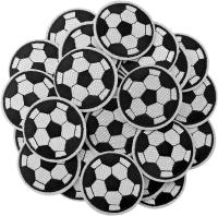 China Custom Patches Iron on Flat Sequin Chenille Patches Football Basketball Sports Embroidery Badges for sale