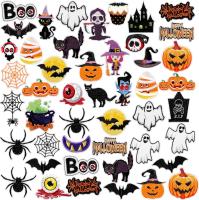 China Halloween Custom  Cloth Patches Sublimation Patches Custom Iron on Patches for sale