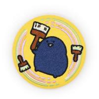 China Halloween Custom  Cloth Patches Sublimation Patches Custom Iron on Patches for sale
