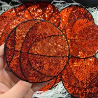 China SEQUIN APPLIQUE PATCHES GLITTER EMBROIDERY PATCHES METALLIC PATCH for sale