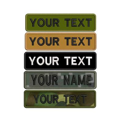 China Name Embroidered Badge Supports Personalized Customization and Can Be Used As a Hook Style or Ironing Style for sale