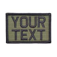 China Name Embroidered Badge Supports Personalized Customization and Can Be Used As a Hook Style or Ironing Style for sale