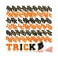 China Custom Hat Embroidery 3d Letter Patch Embroidered Halloween Chenille Iron on Patches for sale