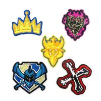 China Custom Flat Embroidery Patches for T-Shirts or Apparel - OEM Embroidery Manufacturer China for sale
