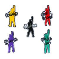 China Custom Flat Embroidery Patches for T-Shirts or Apparel - OEM Embroidery Manufacturer China for sale