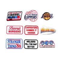 China Custom Flat Embroidery Patches for Caps or Hats - Embroidered Patch Supplier for Headwear for sale