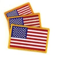 China Flat Embroidery Patches with sew on backing- Durable Custom Patches for Professional Apparel m-ilitary embroidery patches for sale