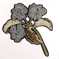 China Sequin Embroidery Patches for Evening Wear & Special Occasions - Custom Sequin Patch Manufacturer for sale