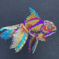 China Crystal Bead Embroidery Patches for Luxury Garments - Premium Crystal Embellishment for sale