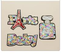 China Custom Beaded Embroidery for Bags & Accessories - Beaded Patch Supplier for Fashion Accessories for sale