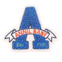 China Towel Embroidery Patches for Letterman Sweaters - Custom Chenille Patches for Academic & Athletic Achievements for sale